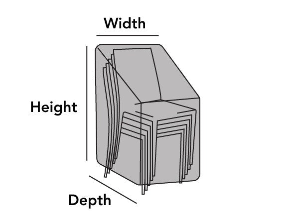 Outdoor Stacking Chair Cover | Coverstore