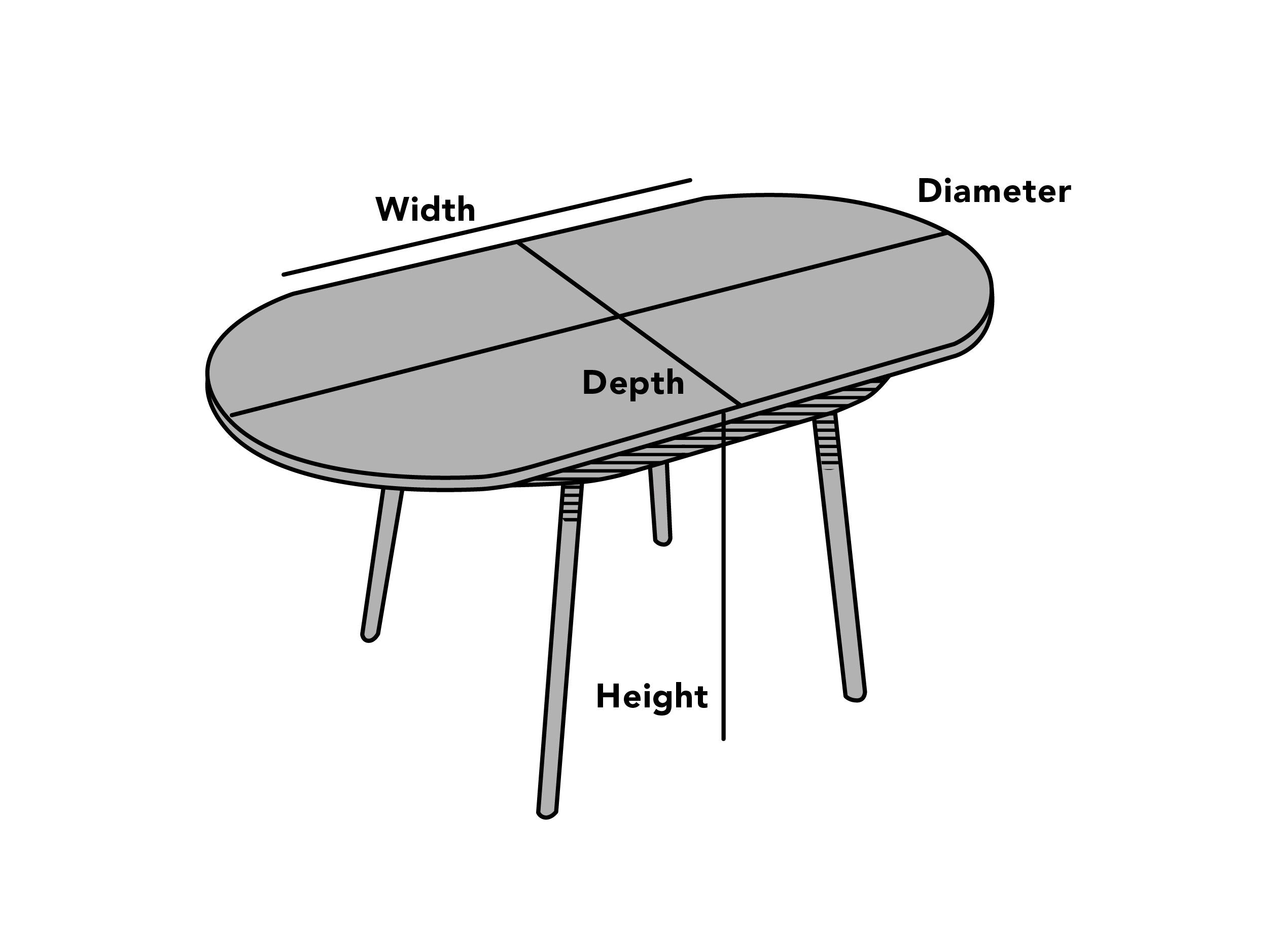 Custom Size Oblong Oval Cover | Coverstore