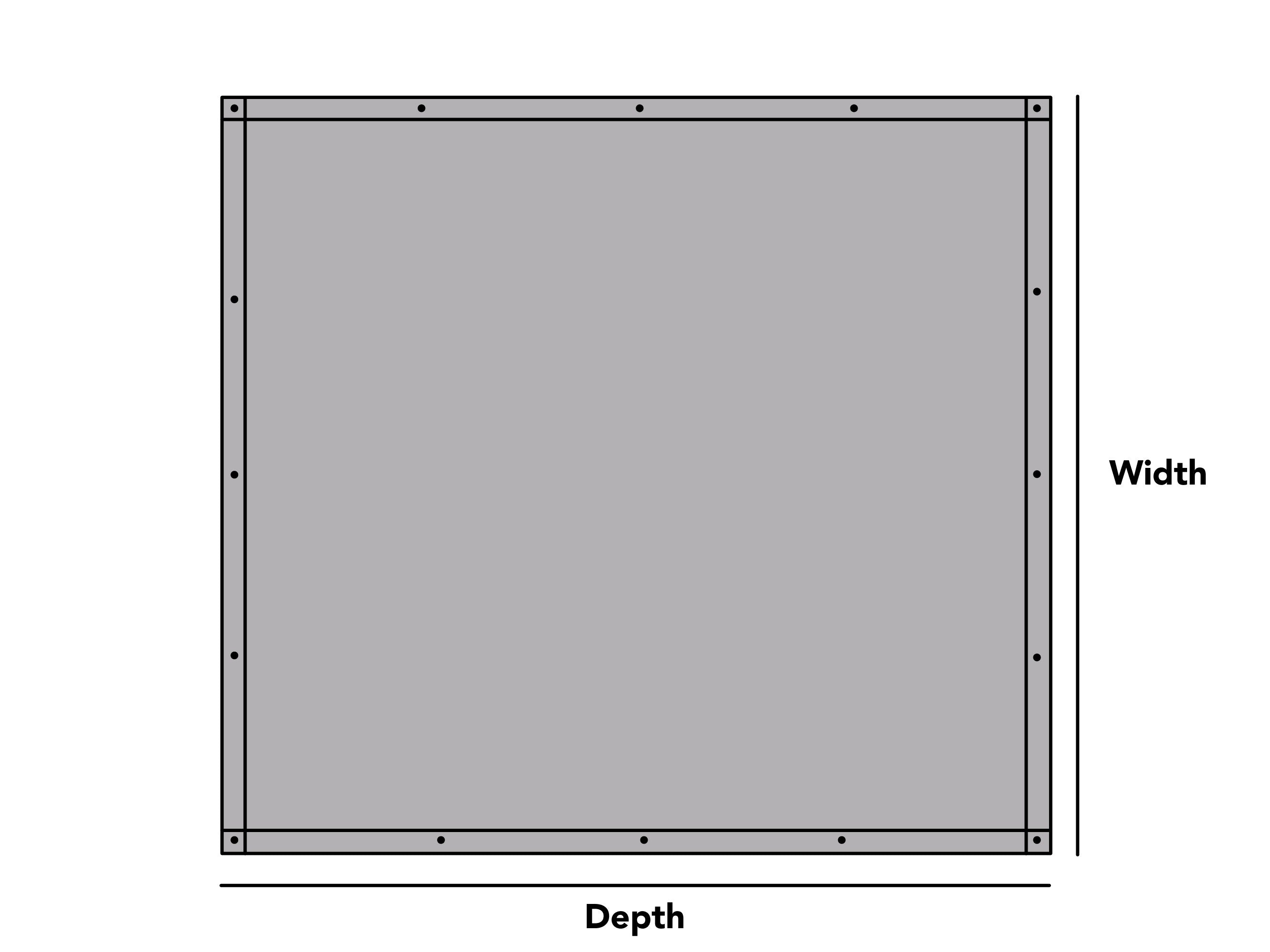 Custom Square/Rectangular Tarp | Coverstore
